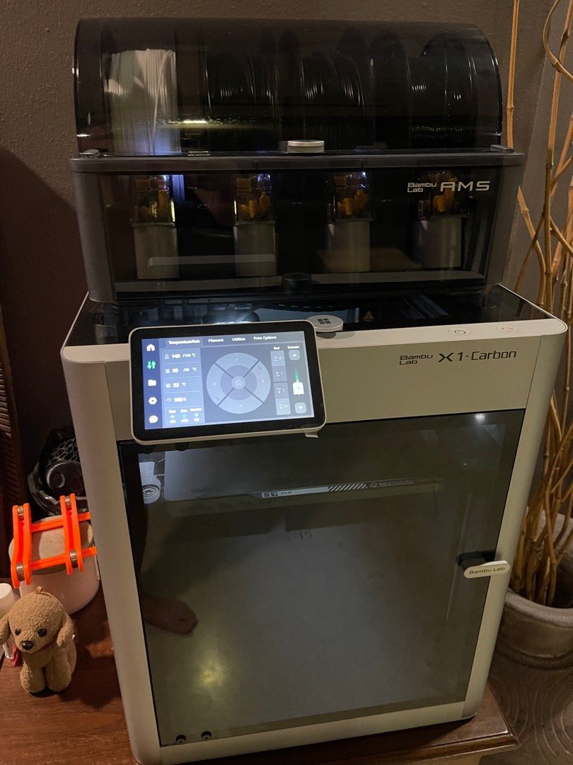 Bambu Lab X1C with AMS, Computers & Tech, Printers, Scanners & Copiers ...