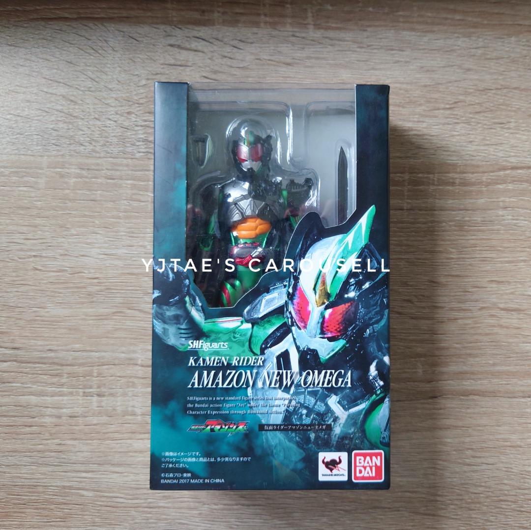 BANDAI S.H.Figuarts SHF 假面騎士 Amazon New Omega, 書籍、休閒與玩具, 玩具、公仔、桌遊在旋轉拍賣