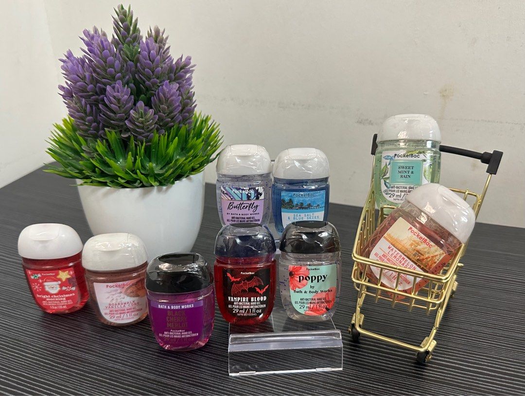Bath & Body Works Pocket Bac Sanitizer, Beauty & Personal Care ...