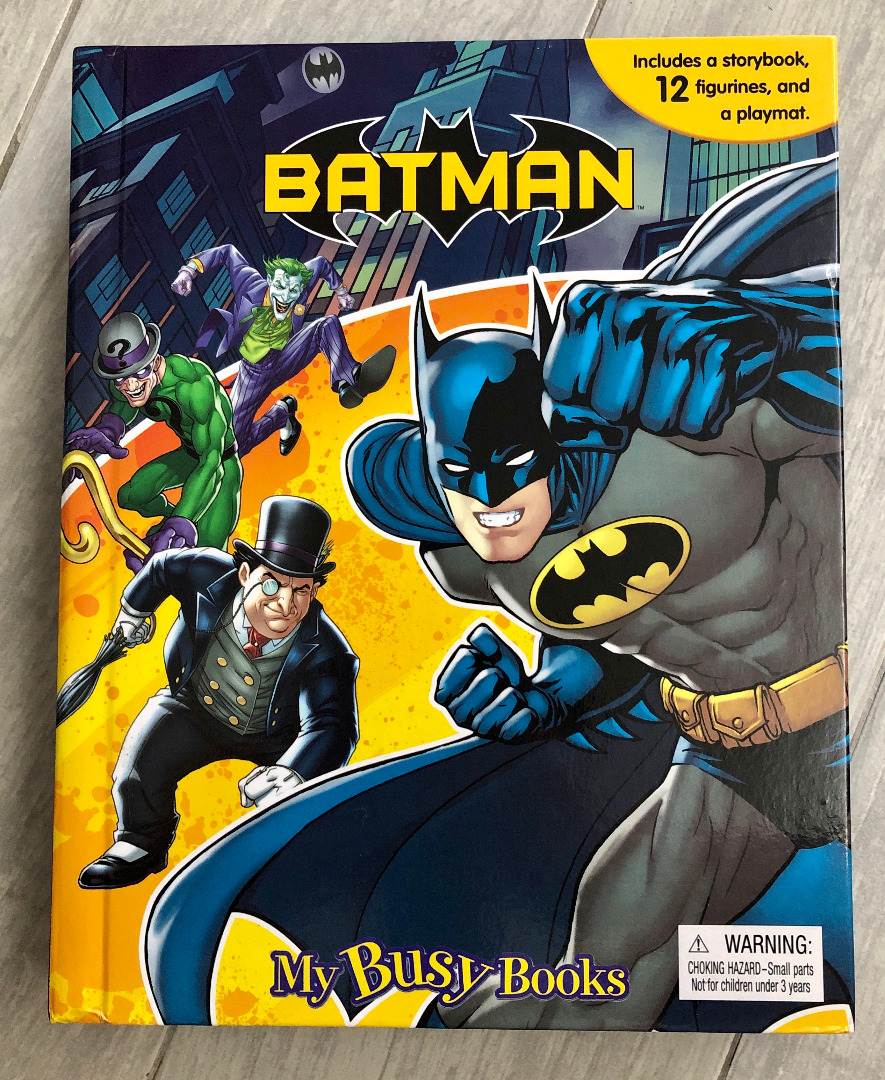 Batman - My Busy Book, 興趣及遊戲, 書本 & 文具, 小說 & 故事書 - Carousell