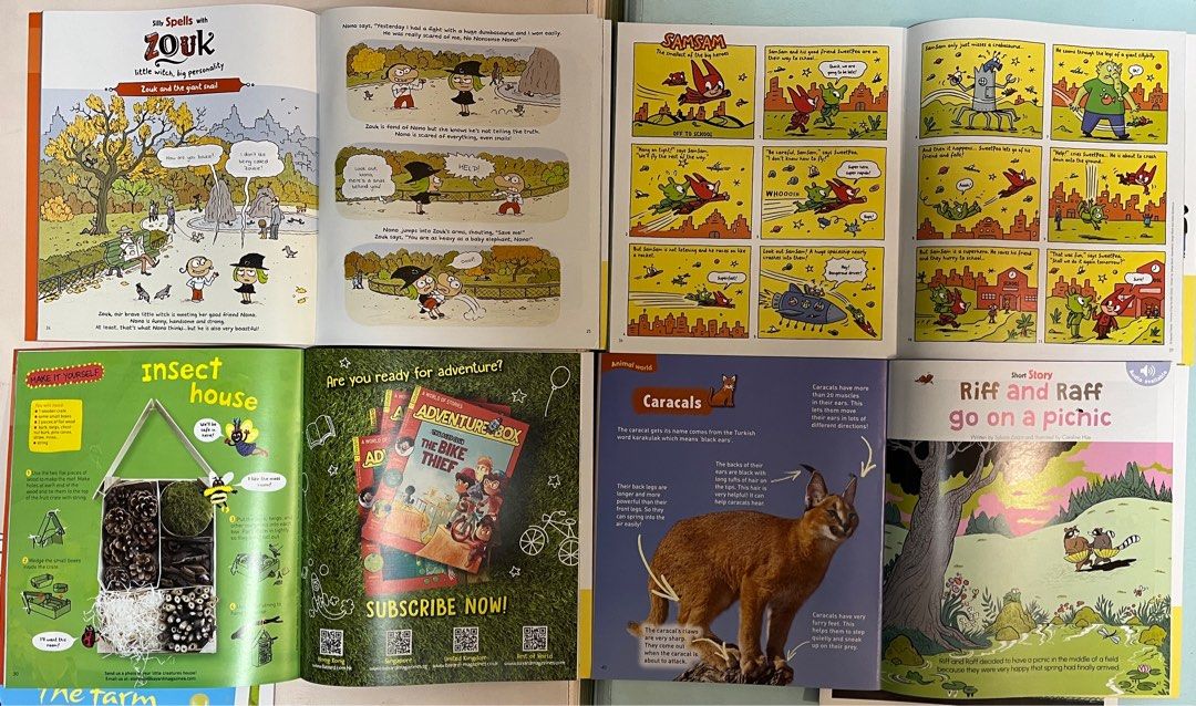 Bayard Story Box whole year 10 magazines( from Sep 2021-July/Aug 2022 ...