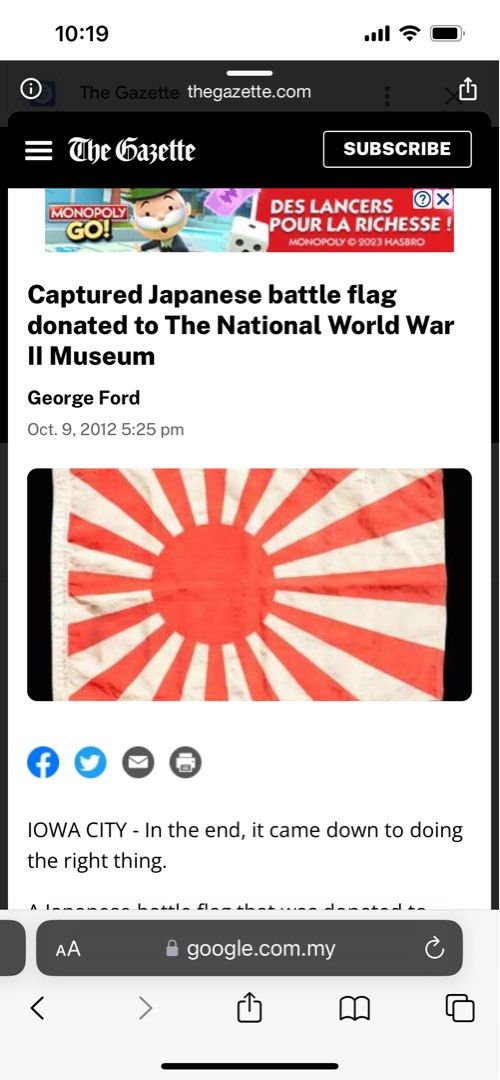 Bendera antik perang jepun, Hobbies & Toys, Collectibles & Memorabilia ...