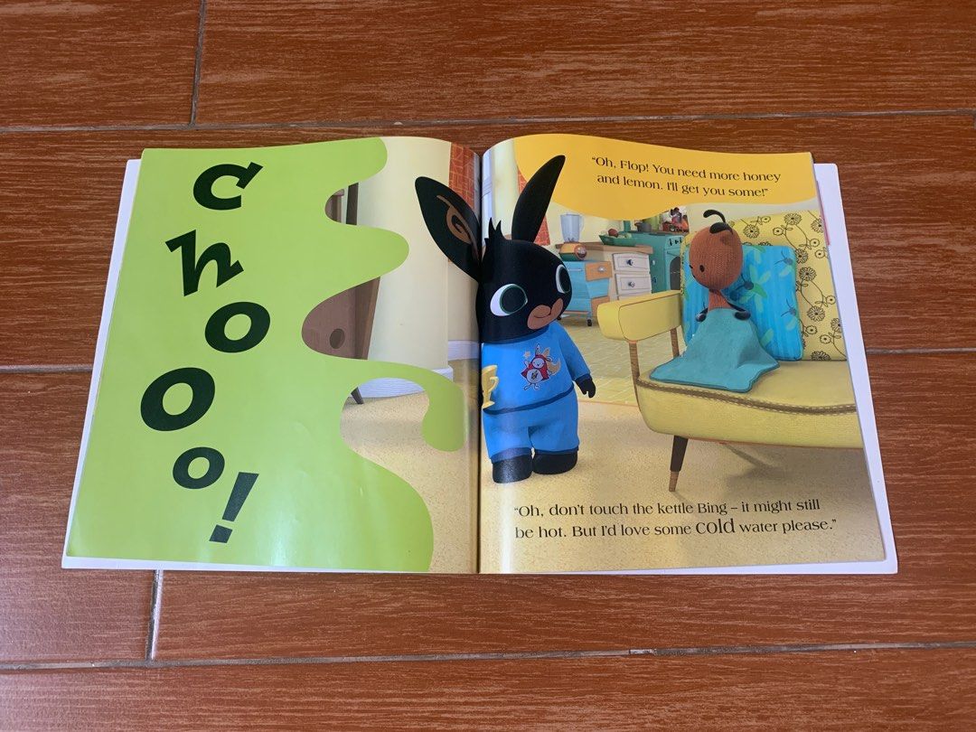 Bing story book Looking after Flop, Hobbies & Toys, Books & Magazines ...