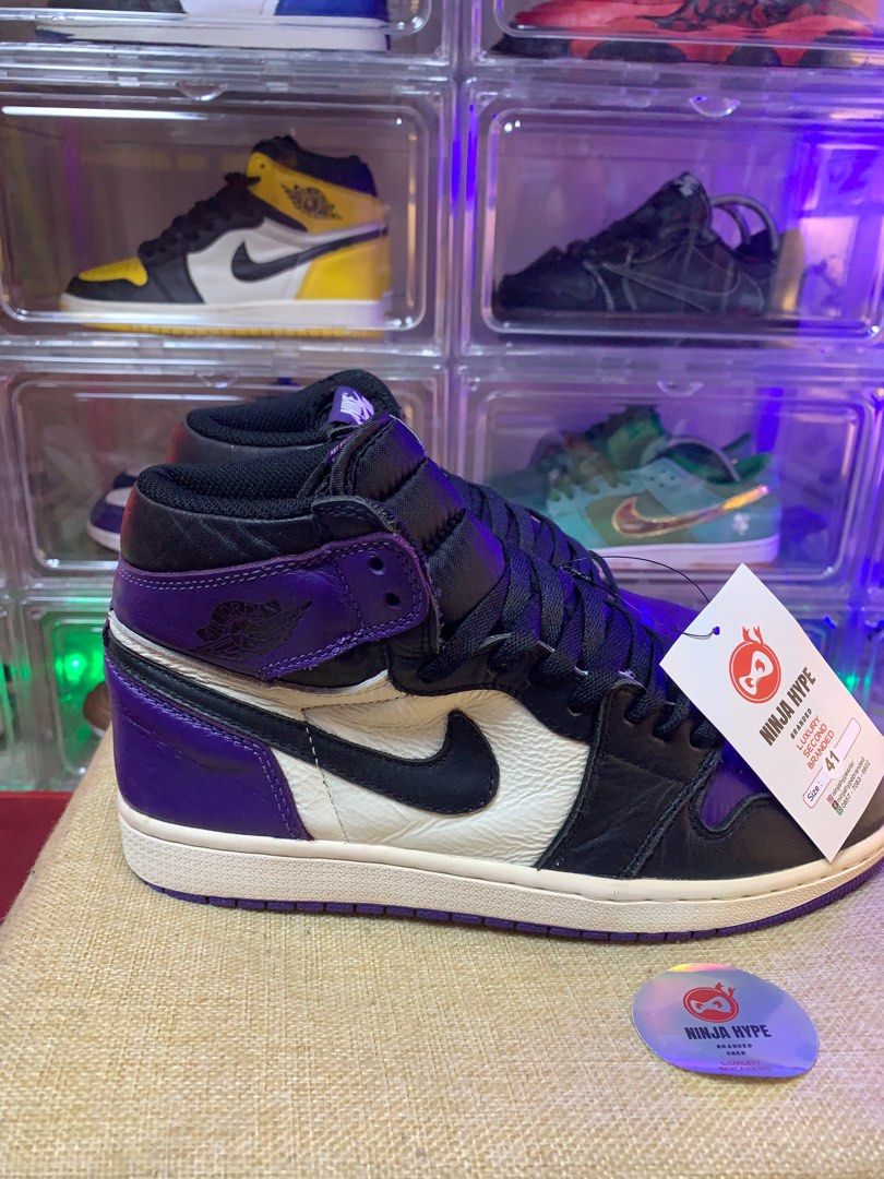 BISA COD / REKBER , AIR JORDAN 1 RETRO HIGH OG COURT PURPLE , AIR ...