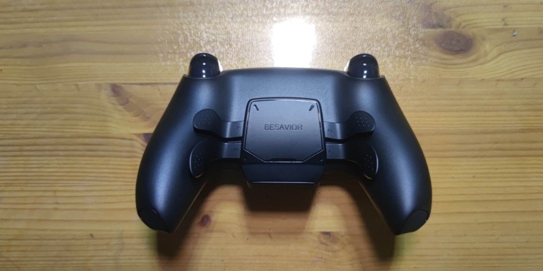 Black Dualsense Controller modded w/ Besavior DIY kit, Video Gaming, Gaming Accessories ...