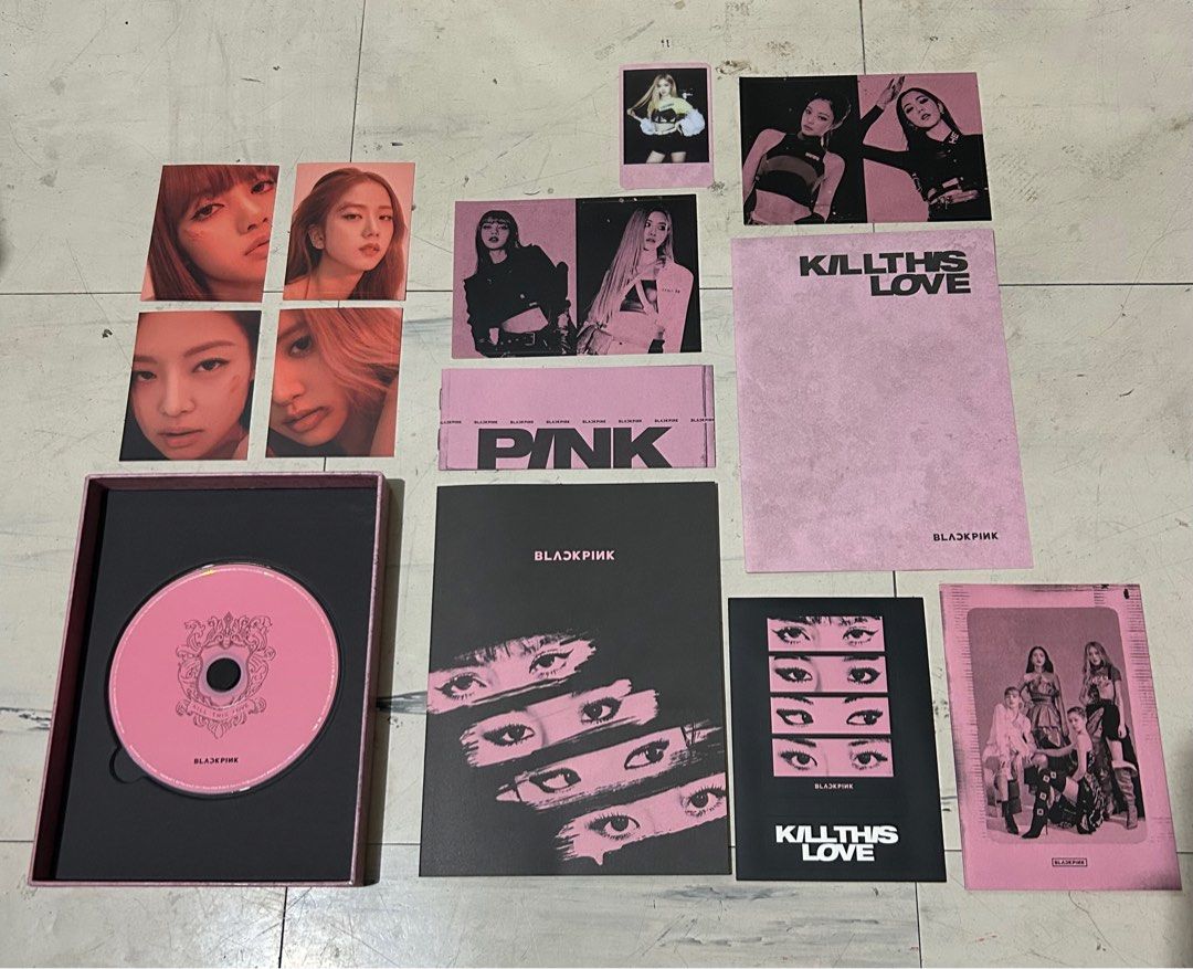 Blackpink Kill this Love Album (Unsealed) - Complete Inclusions ...