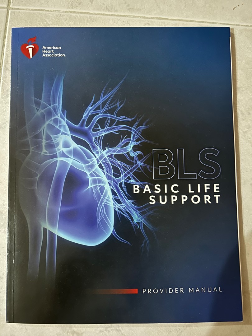 BLS basic life support provider manual, 興趣及遊戲, 書本 & 文具, 教科書 - Carousell