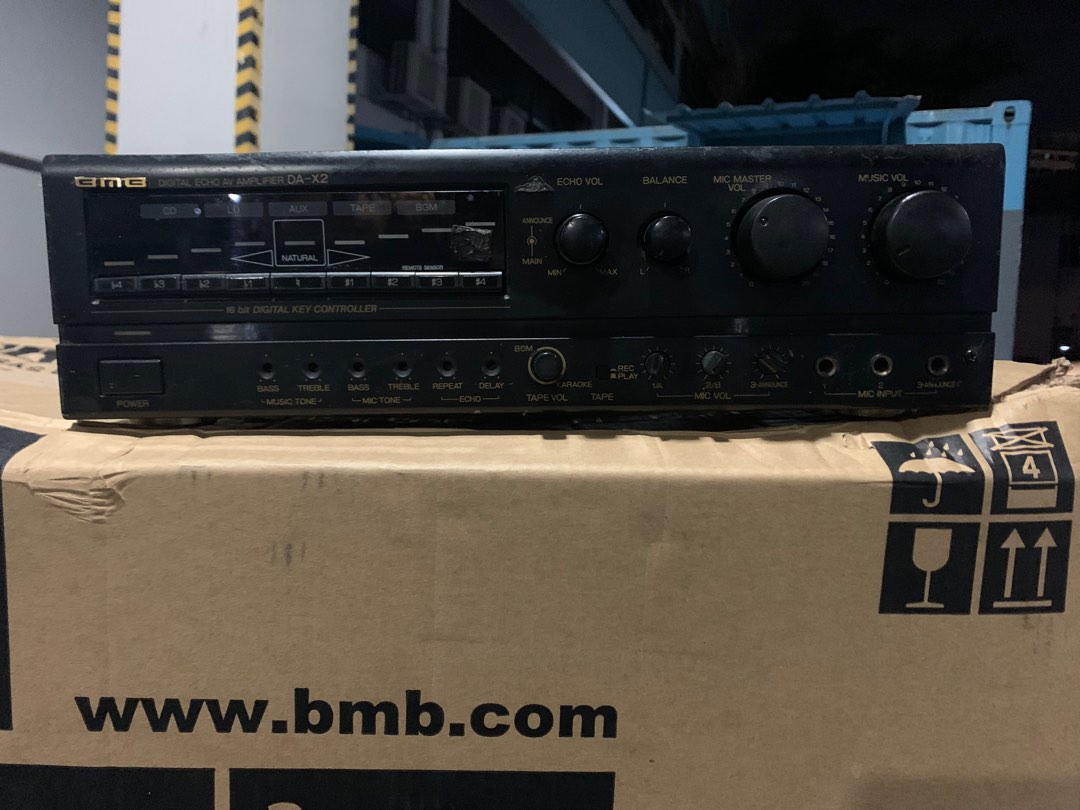 BMB DA-X2 Karaoke Amplifier, Audio, Other Audio Equipment on Carousell