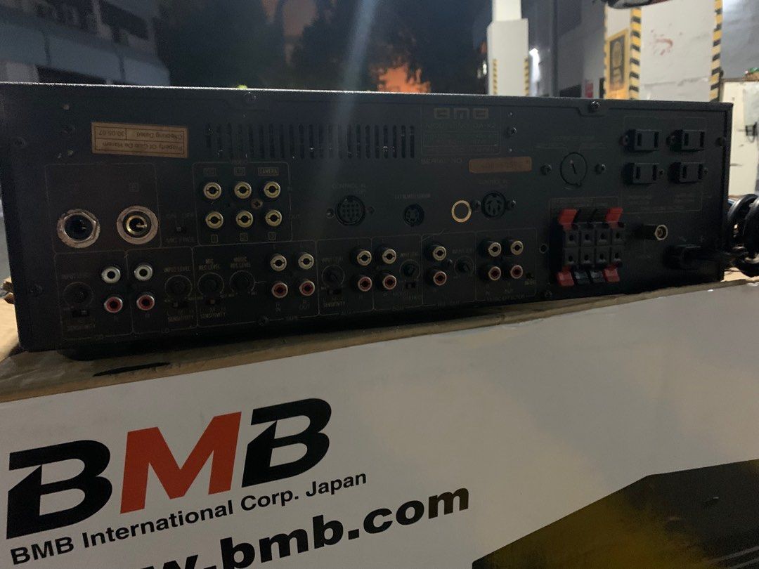 BMB DA-X2 Karaoke Amplifier, Audio, Other Audio Equipment on Carousell