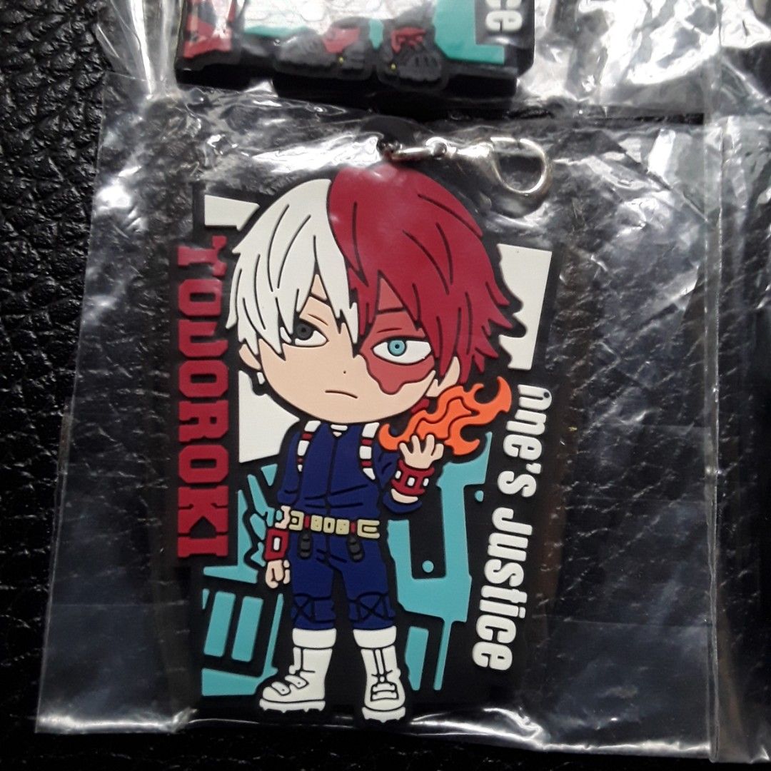 BNHA Boku no Hero Academia One's Justice kuji rubber strap set (Bakugo ...