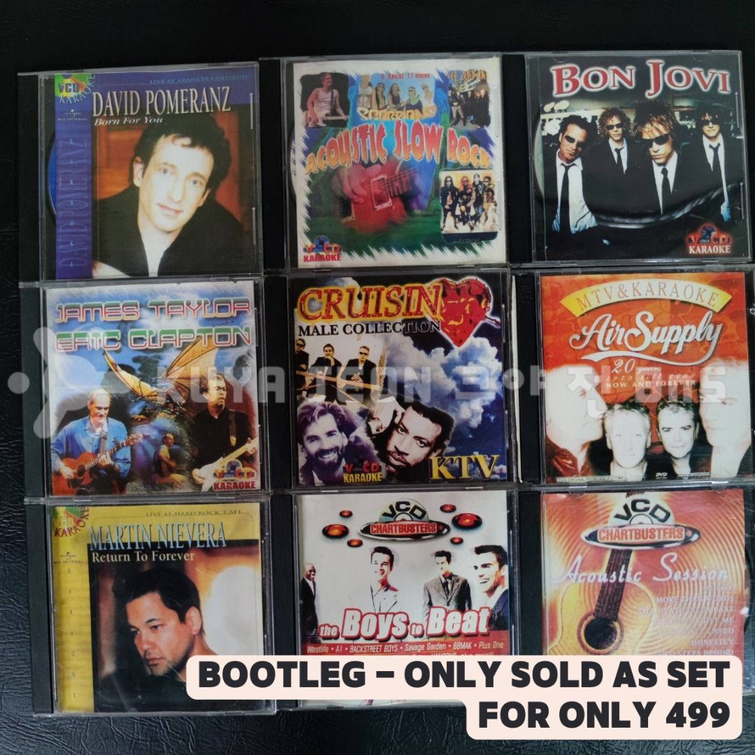 *Bootleg* Assorted KTV VCDs, Hobbies & Toys, Music & Media, CDs & DVDs ...