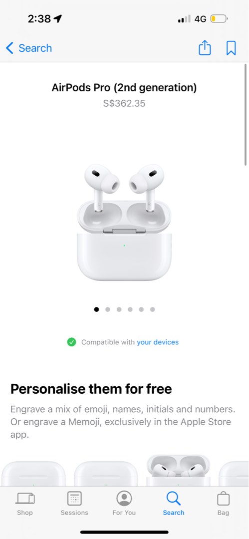 Brand New Gen 2 Apple Airpods Pro 2, Audio, Earphones on Carousell