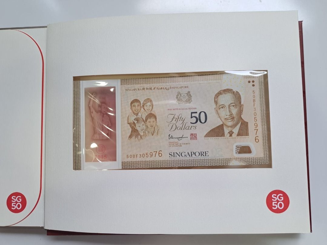 BRAND NEW SG50 Commemorative Notes, Hobbies & Toys, Memorabilia ...