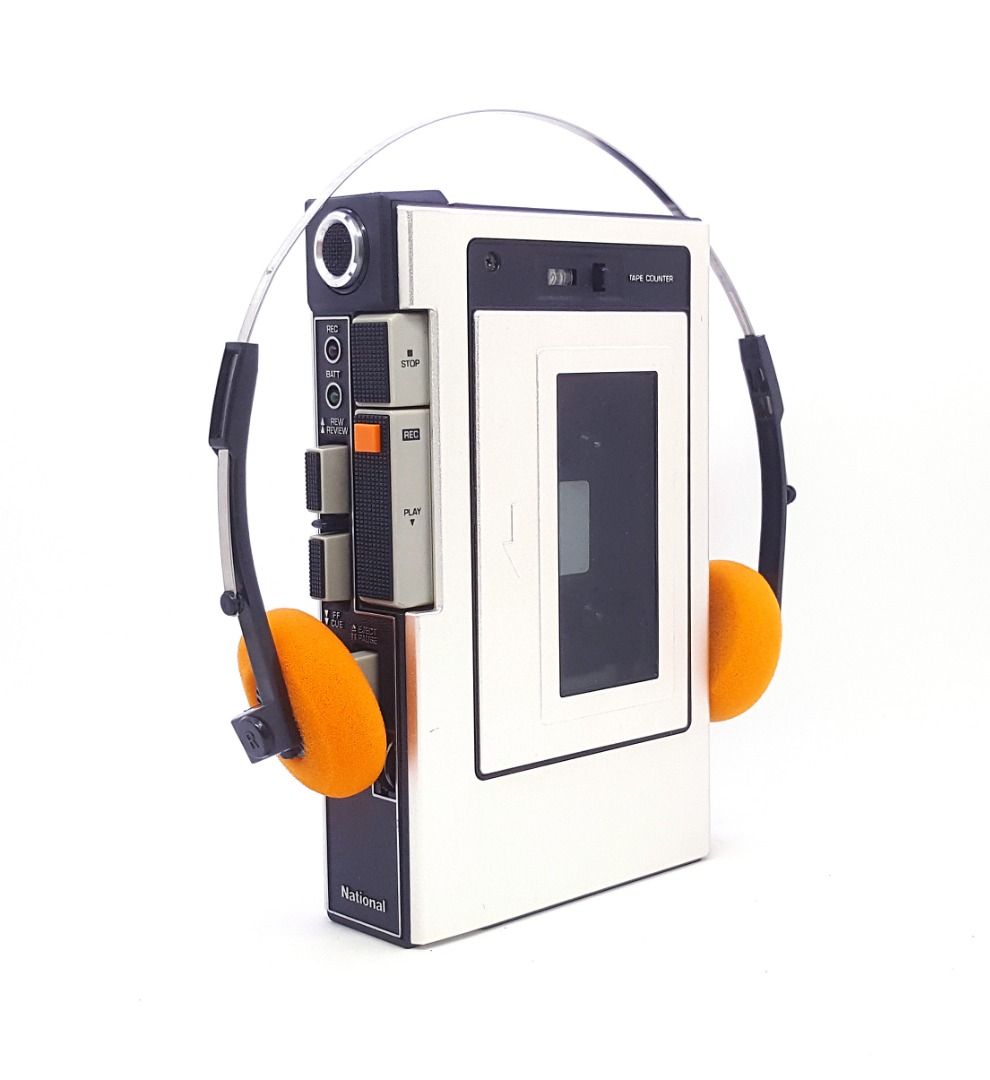 Brand New Vintage National/Panasonic Walkman RQ-333 Portable Cassette ...