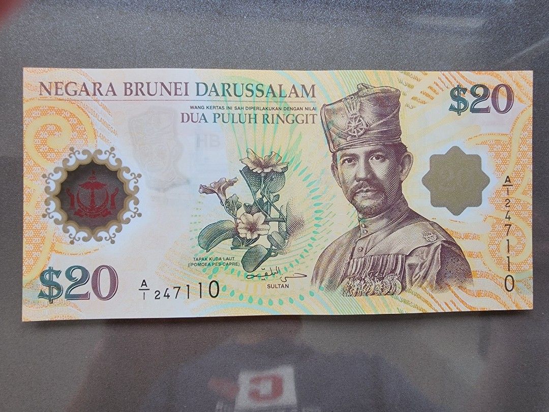Brunei Singapore CIA $20 note, Hobbies & Toys, Memorabilia ...