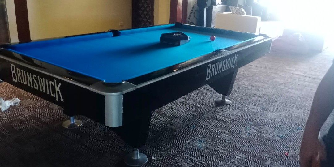 BRUNSWICK GRANITE SLATE STANDARD BILLIARD TABLE, Sports Equipment ...