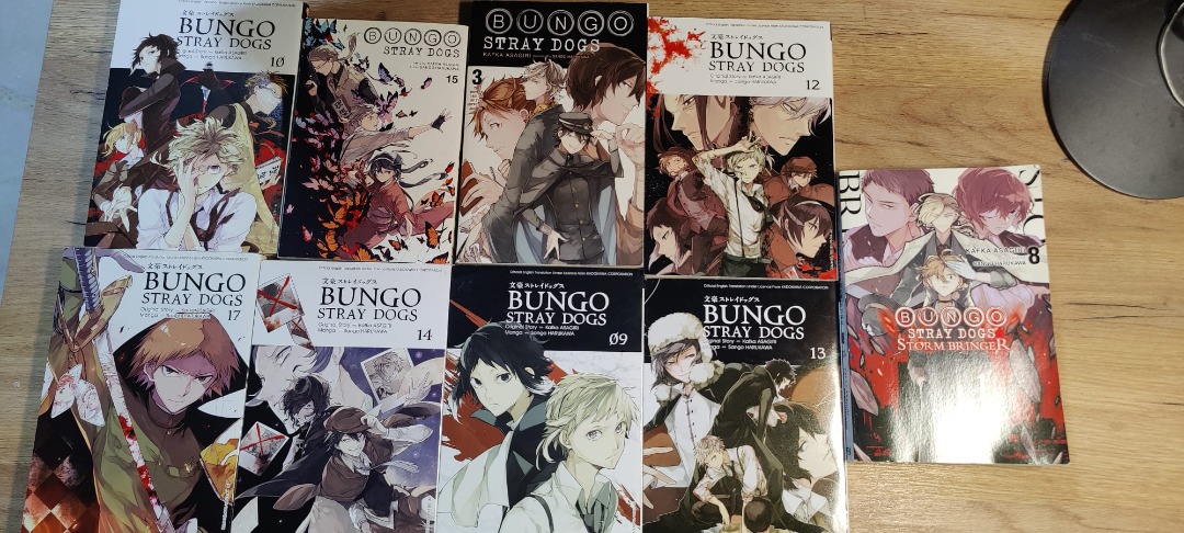 bsd bungo stray dogs manga and light novels, Hobbies & Toys, Books ...