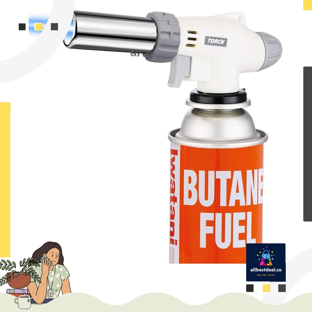 Butane Torch Kitchen Blow Lighter Gas burner, Culinary Torches Chef ...