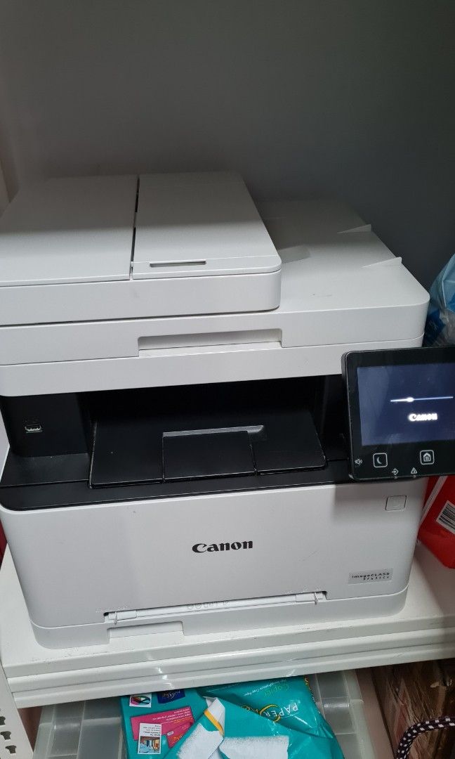 Canon laser printer. Mf635cx . Colour printer. Duplex print, Computers ...