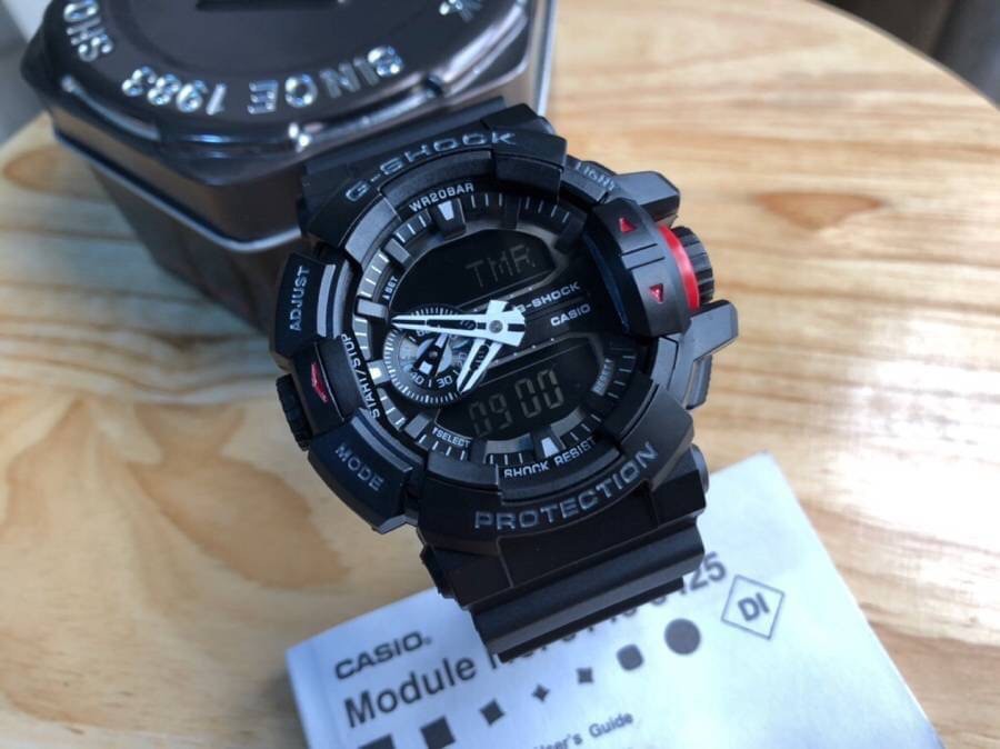 CASIO G-shock Ga400 watch It contains an original Casio watch box and ...