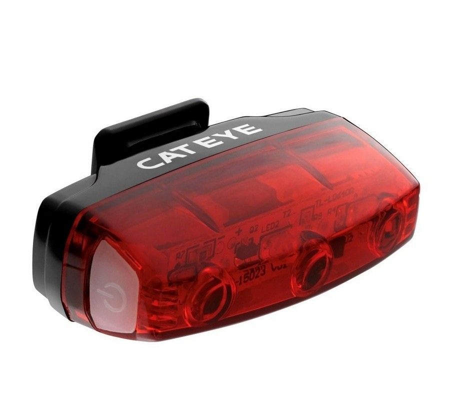 Cateye Rear Light with Saddle Bracket, Sports Equipment, Bicycles ...