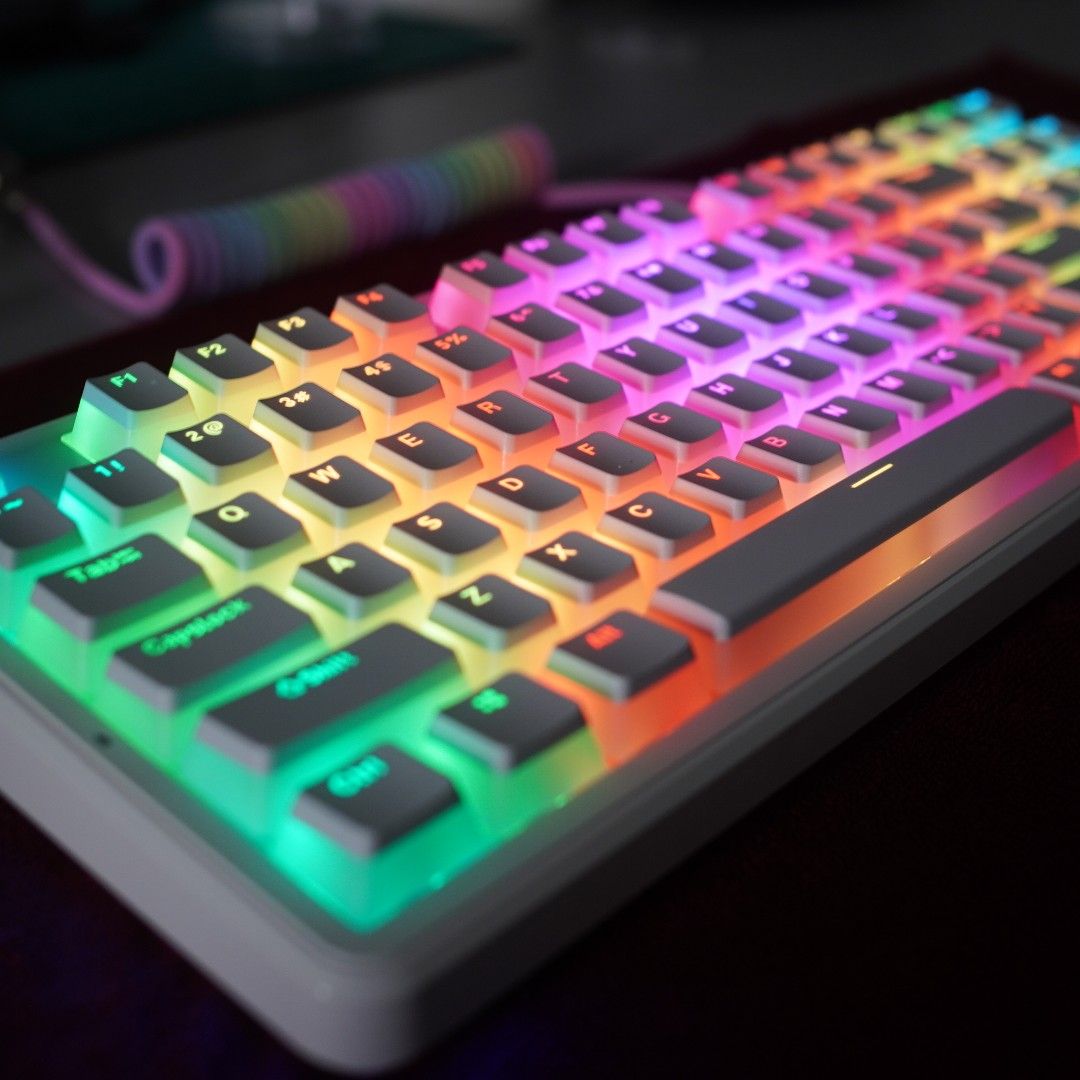 [Ceramic sound] Modded Gasket mount Tenkeyless (TKL) 87 layout portable ...