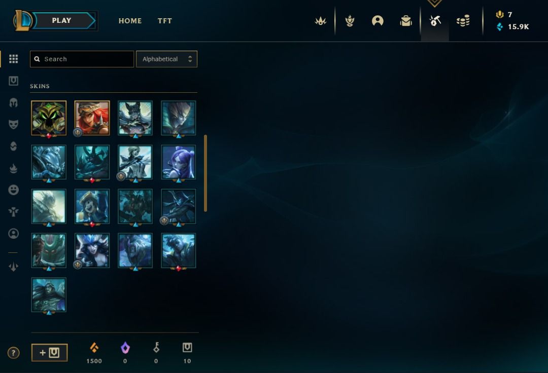 Cheap Emerald League of Legends Account with many skins, Video Gaming ...