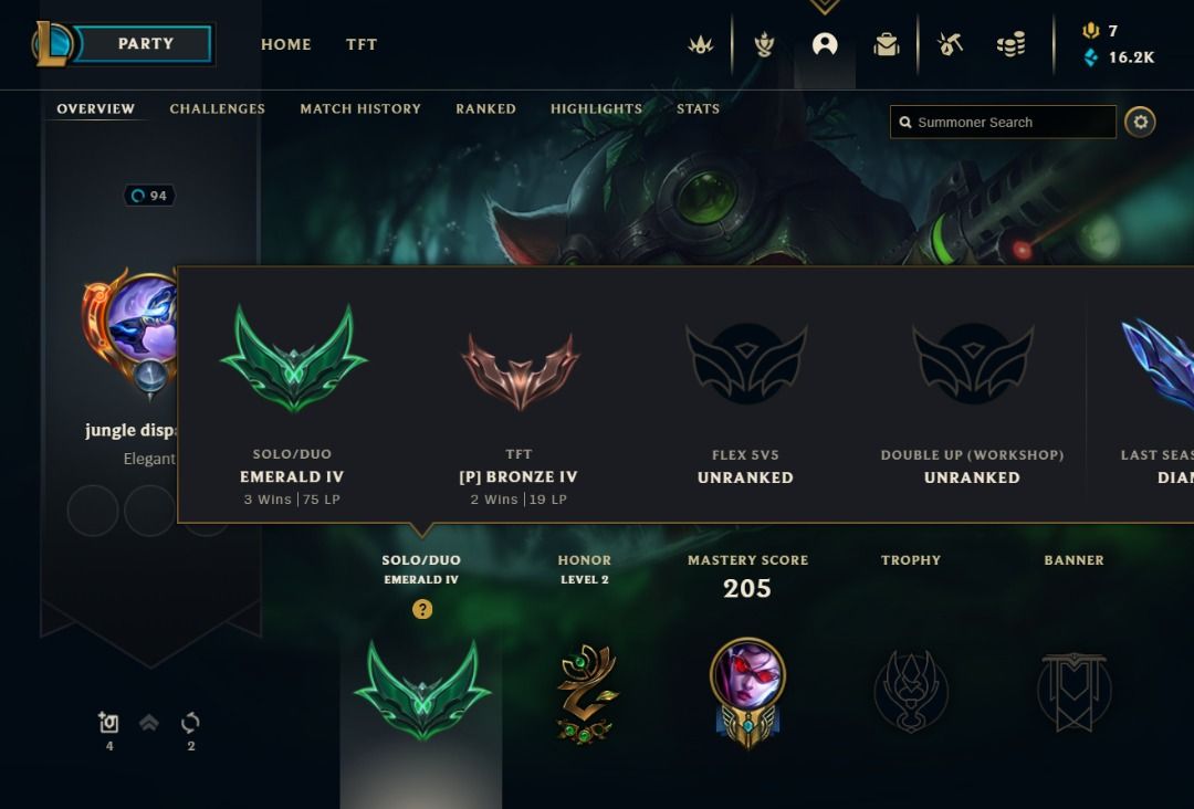 Cheap Emerald League of Legends Account with many skins, Video Gaming ...