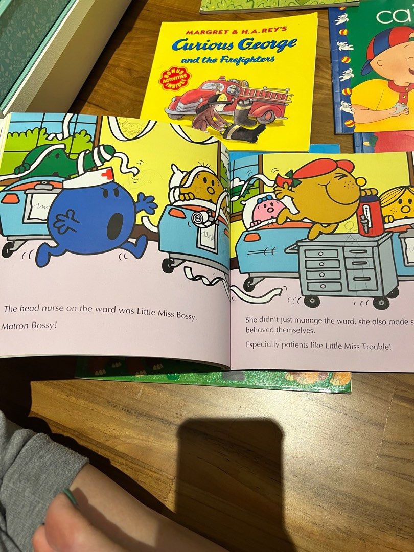 Children Books curious George, caillou, Mr men and Little Miss, Hobbies & Toys, Books ...