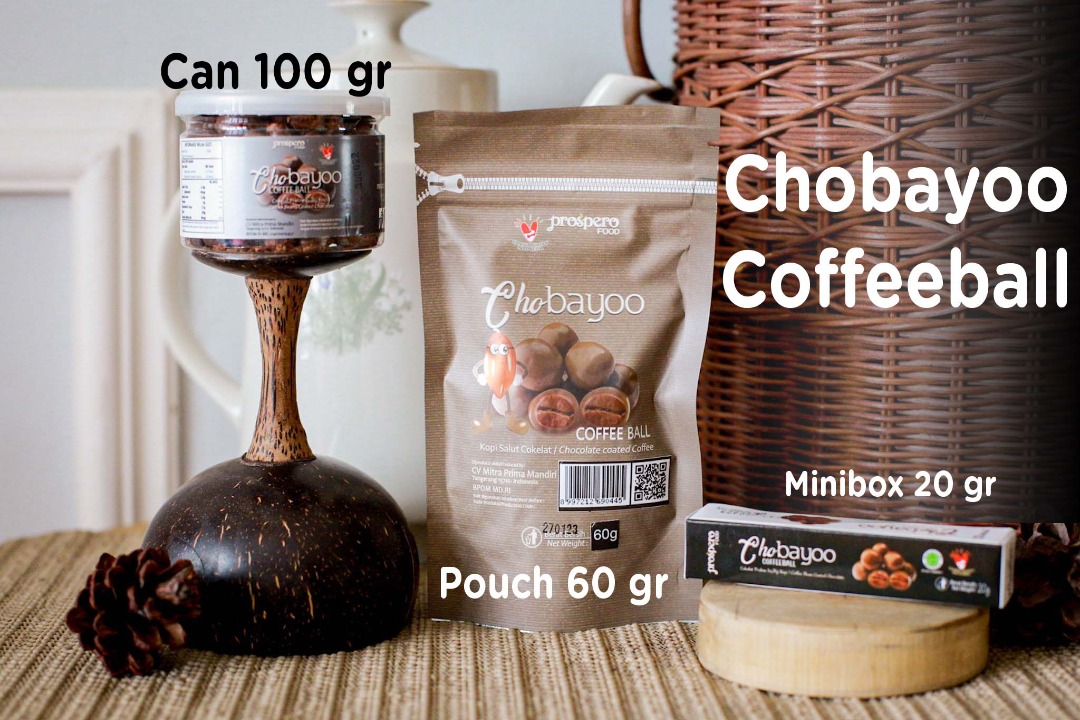 Chobayoo Coffee Ball Kopi lapis Coklat Prospero, Makanan & Minuman ...