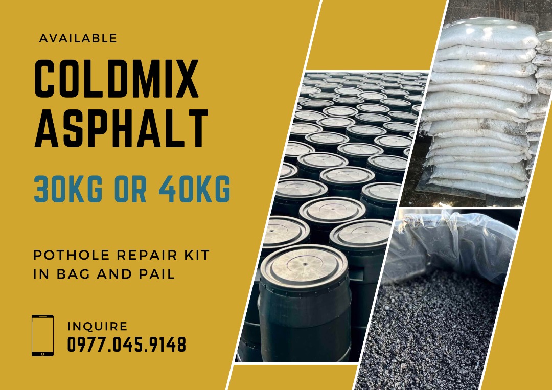 COLD MIX ASPHALT (COLD PATCH), Commercial & Industrial, Construction ...
