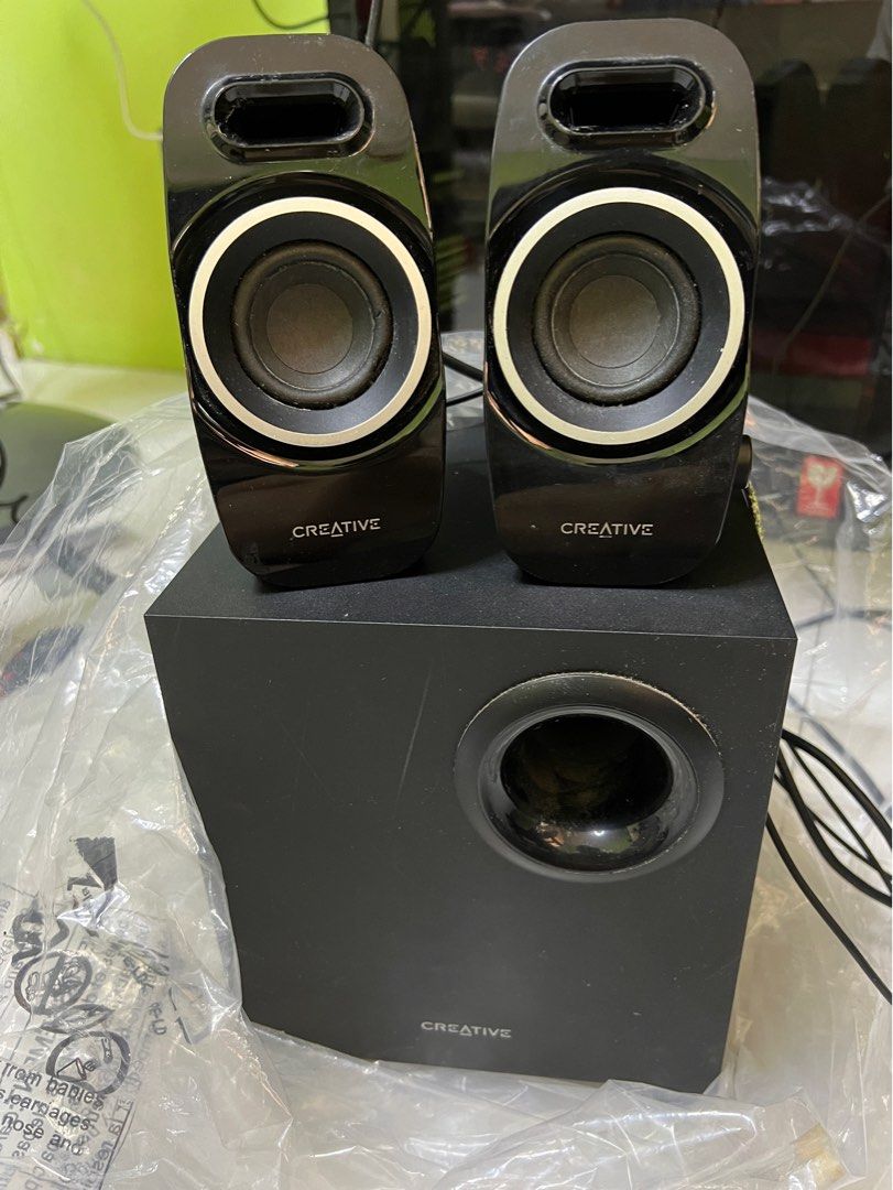 Creative SBS A350 2.1 Speaker System, Audio, Soundbars, Speakers ...