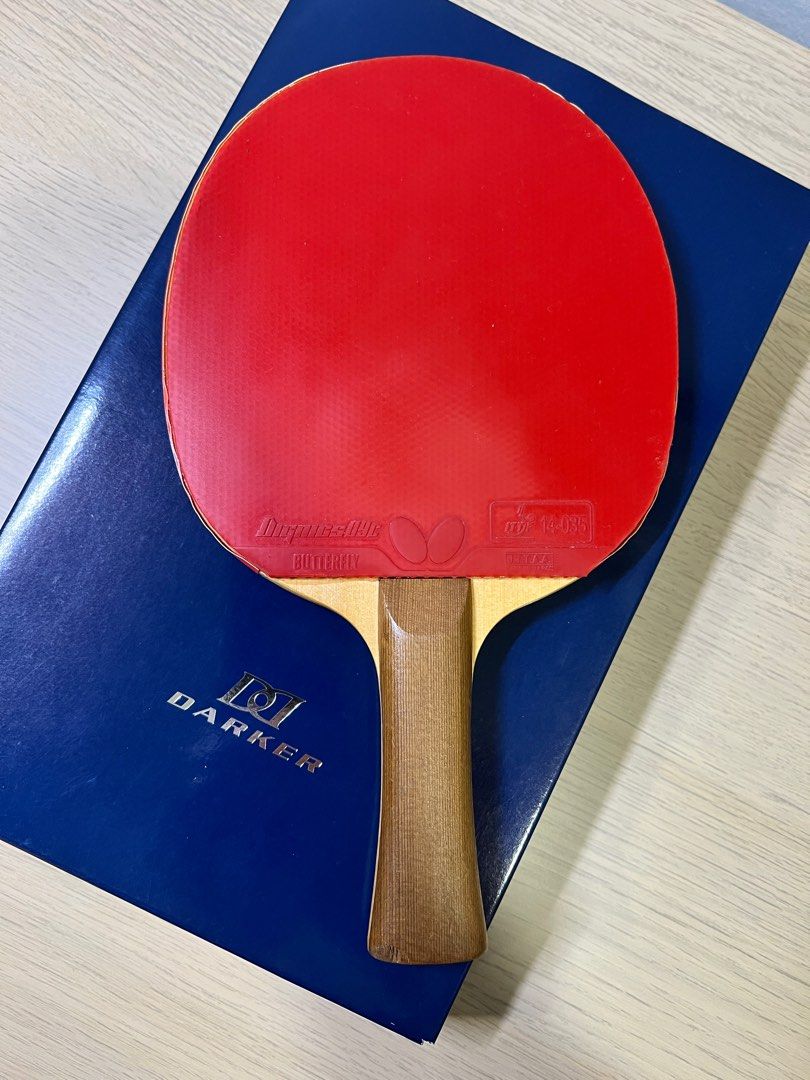 Darker Japanese Shakehand handshake Imperial Hinoki table tennis Blade ...