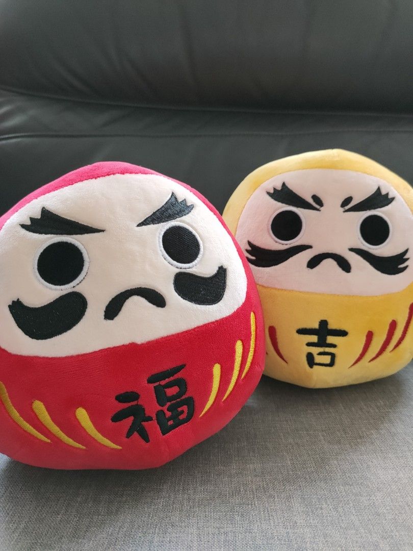 Daruma Plushie, Hobbies & Toys, Toys & Games on Carousell