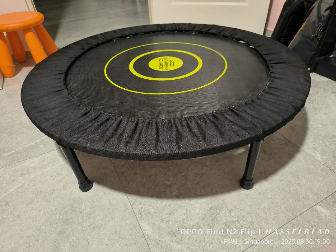 Decathlon Domyos Trampoline, Sports Equipment, Exercise & Fitness ...