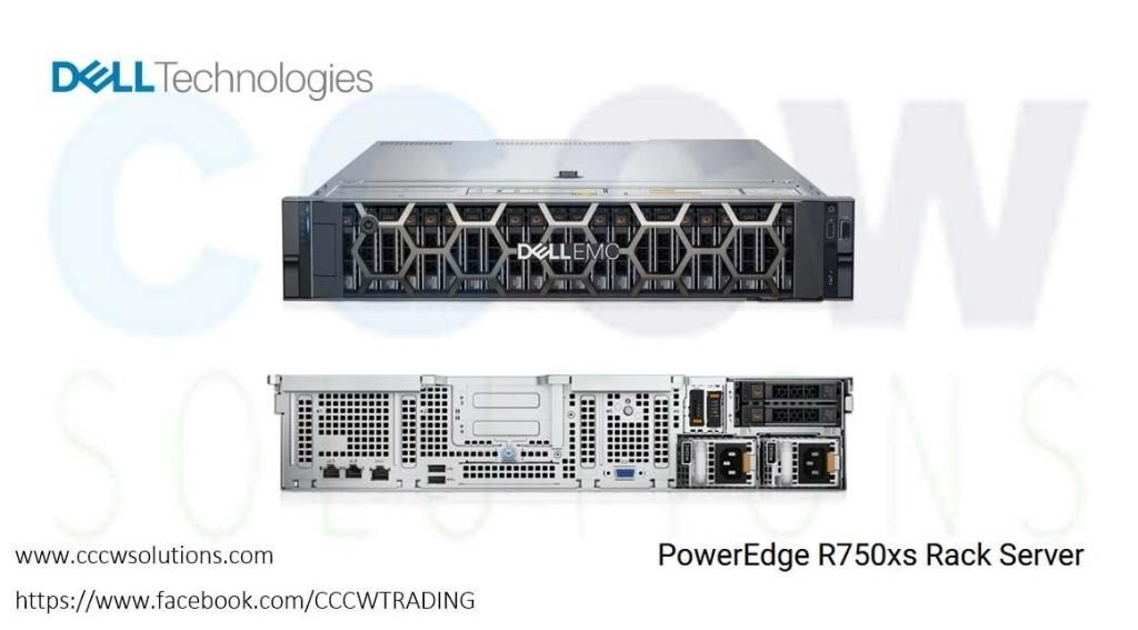Dell PowerEdge R750xs Rack Server Intel Xeon Silver 4310 2.1G, 12C/24T ...
