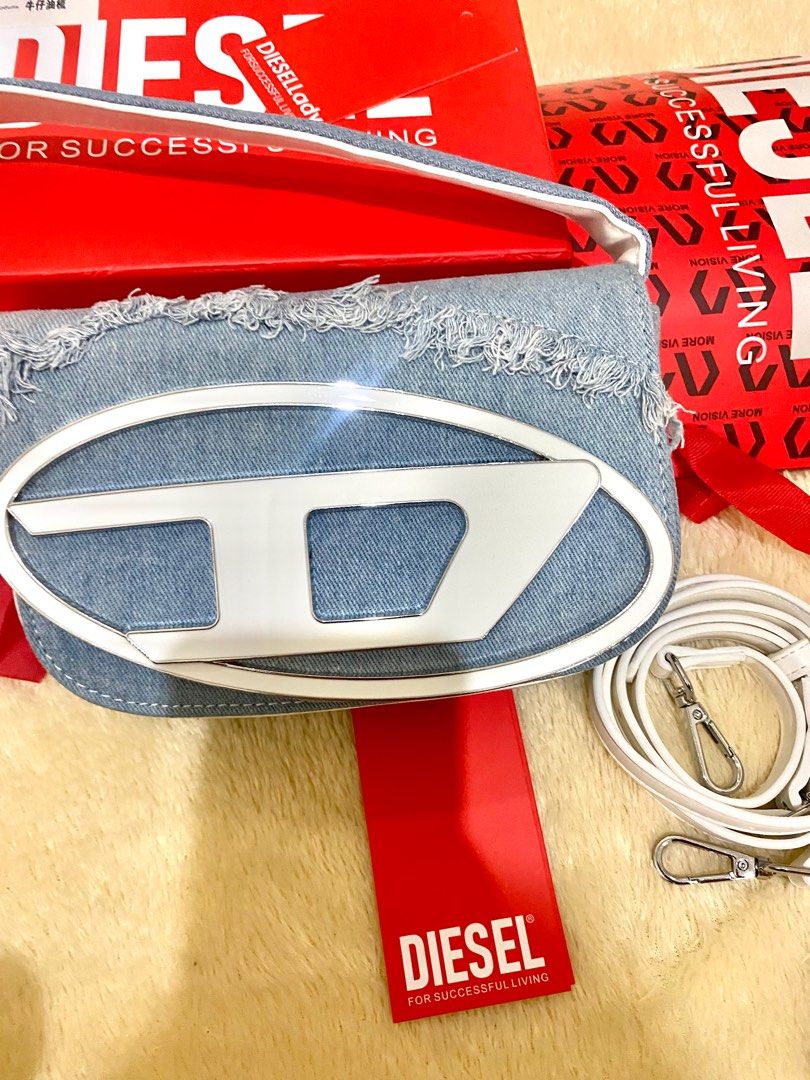 Diesel bag white diesel vintage bag diesel shoulder bag tas diesel tas ...