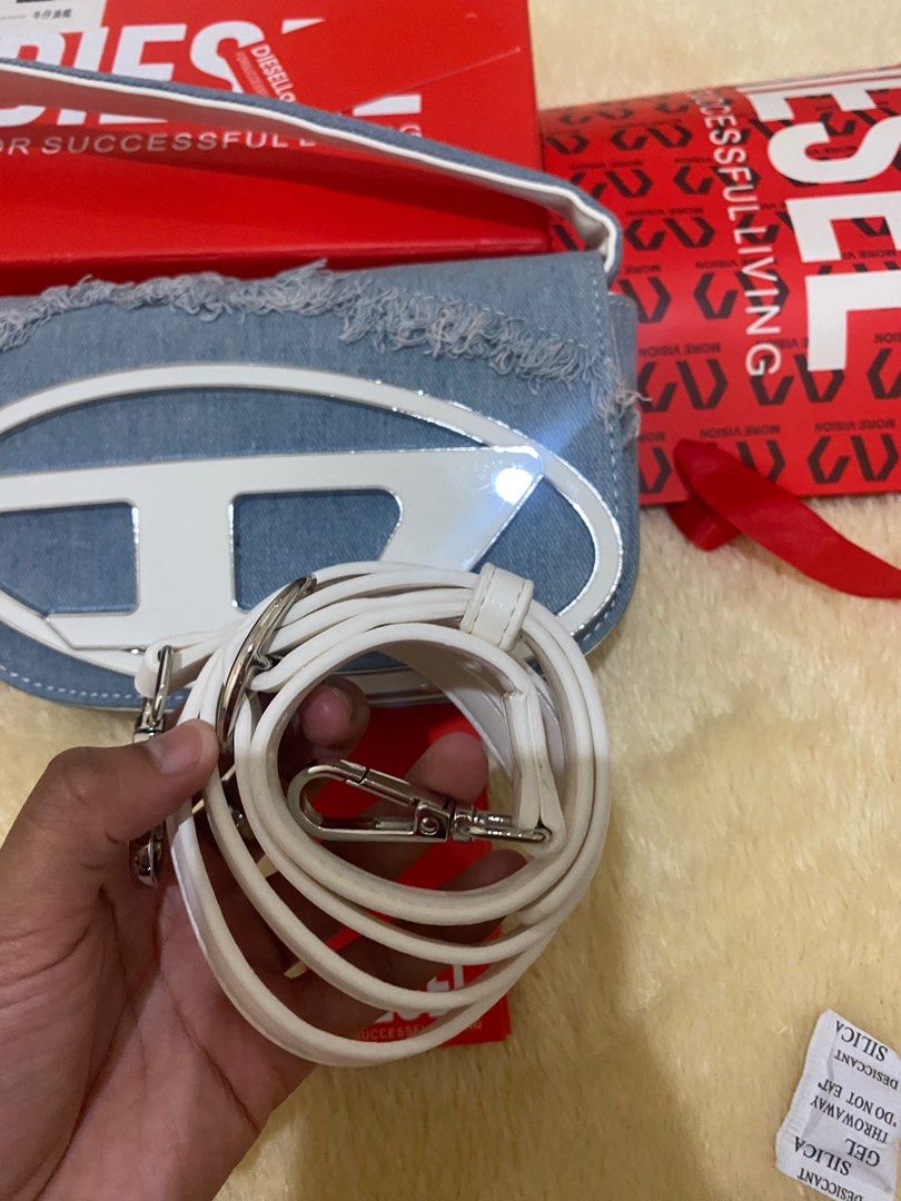 Diesel bag white diesel vintage bag diesel shoulder bag tas diesel tas ...