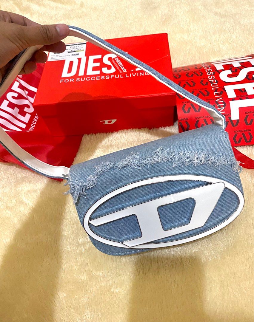 Diesel bag white diesel vintage bag diesel shoulder bag tas diesel tas ...