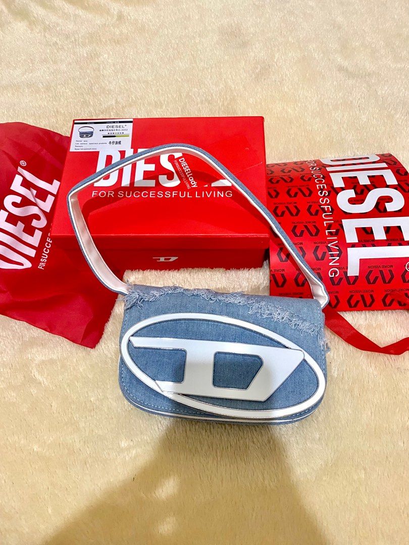 Diesel bag white diesel vintage bag diesel shoulder bag tas diesel tas ...