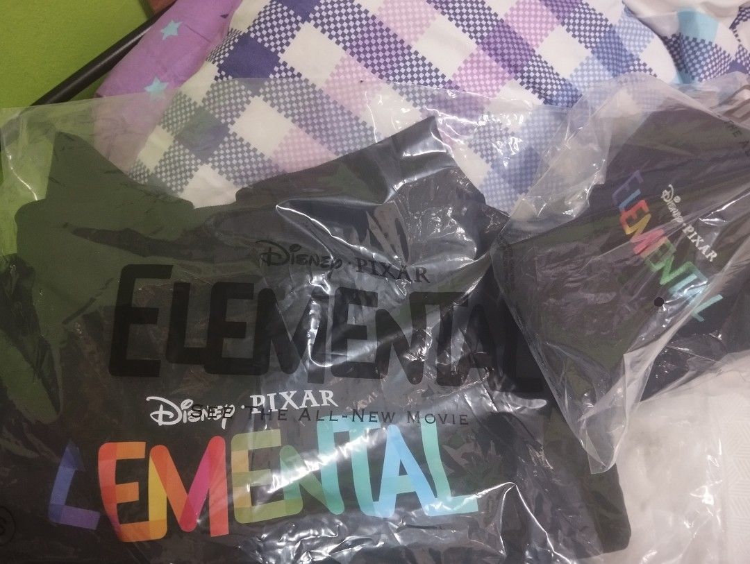 Disney Pixar elemental sweatshirt and cap, Men's Fashion, Coats ...