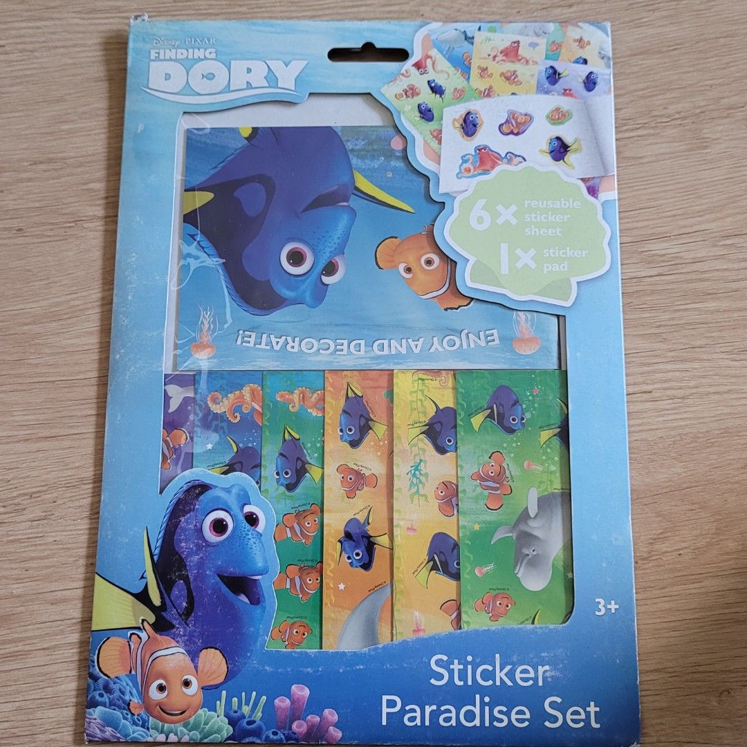 Disney Pixar Sticker Book, Babies & Kids, Infant Playtime on Carousell