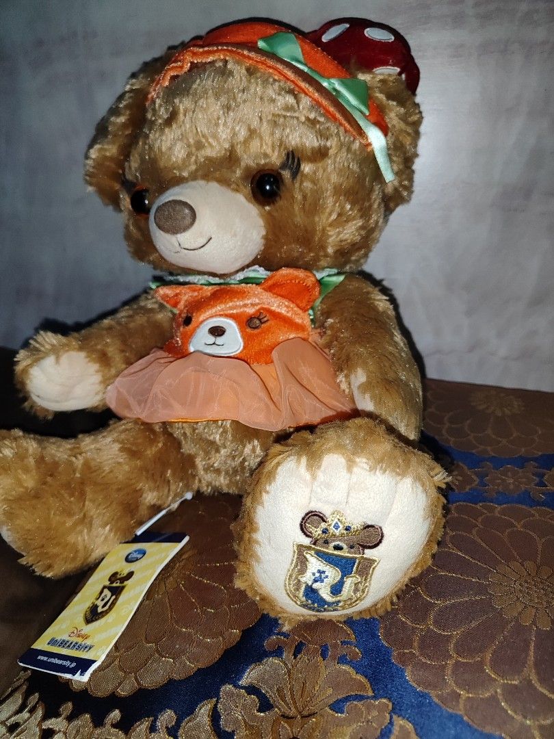 DISNEY UniBearsity Bear Plush Toy, Hobbies & Toys, Toys & Games on ...
