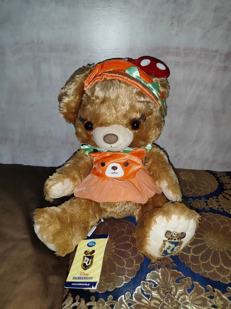DISNEY UniBearsity Bear Plush Toy, Hobbies & Toys, Toys & Games on ...