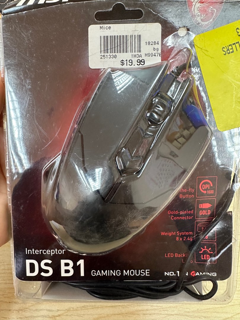 DS B1 gaming mouse, 電腦＆科技, 電腦周邊及配件, 電腦滑鼠及相關產品 - Carousell