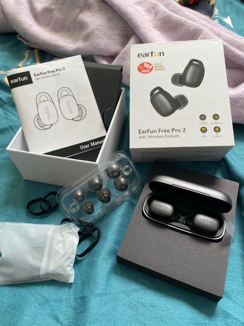 Earfun Free Pro 2 TWS Complete, Audio, Earphones on Carousell
