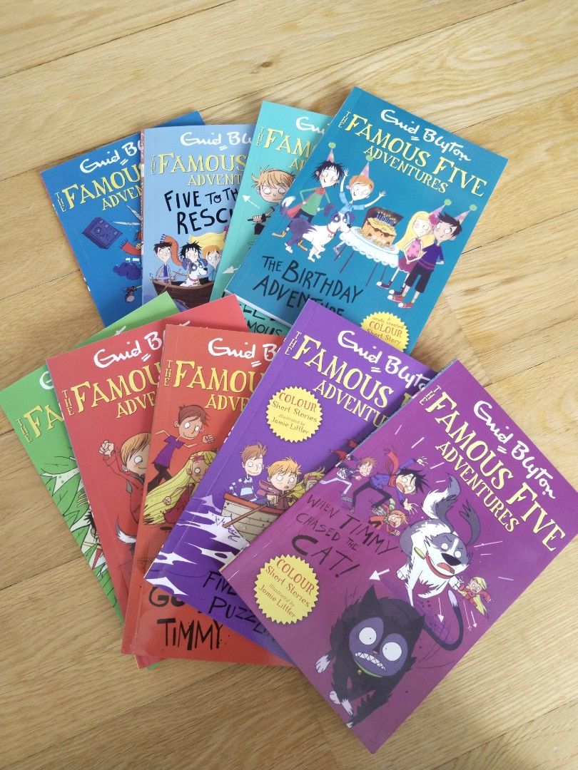 Enid Blyton Famous Five Adventures!, Hobbies & Toys, Books & Magazines ... Enid Blyton Famous Five Adventures!, Hobbies & Toys, Books & Magazines ...