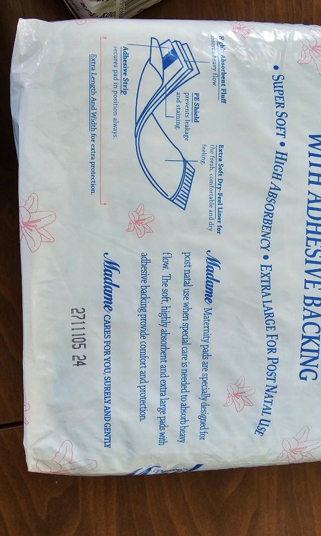 Epi Kool Pak / Belvea Perineal Pad / Maternity Pad, Babies & Kids ...