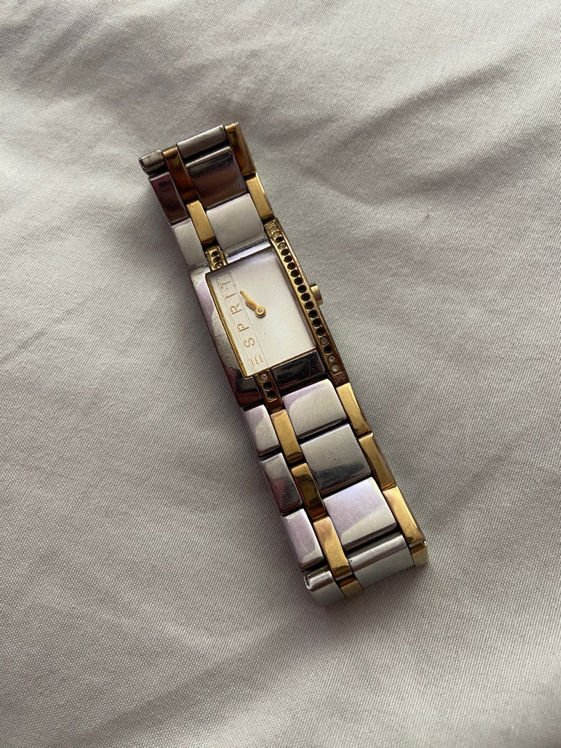 Esprit Two tone Wristwatch, Women's Fashion, Watches & Accessories ...