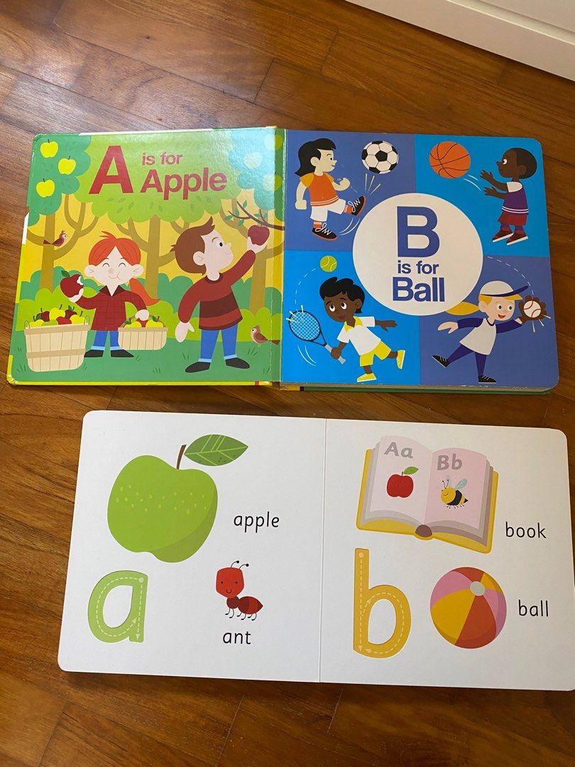 Everyday abc and trace & learn first alphabet, Hobbies & Toys, Books ...